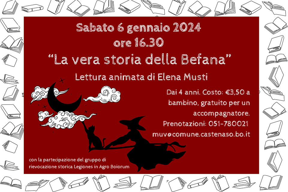 Lettura animata con la Befana - Top Quadrifoglio Bologna